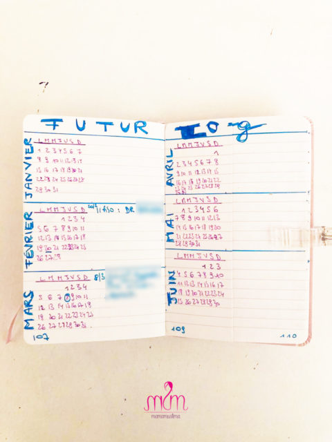 Bullet Journal, comment débuter l'année ? - Mamamuslima | Organisation ...